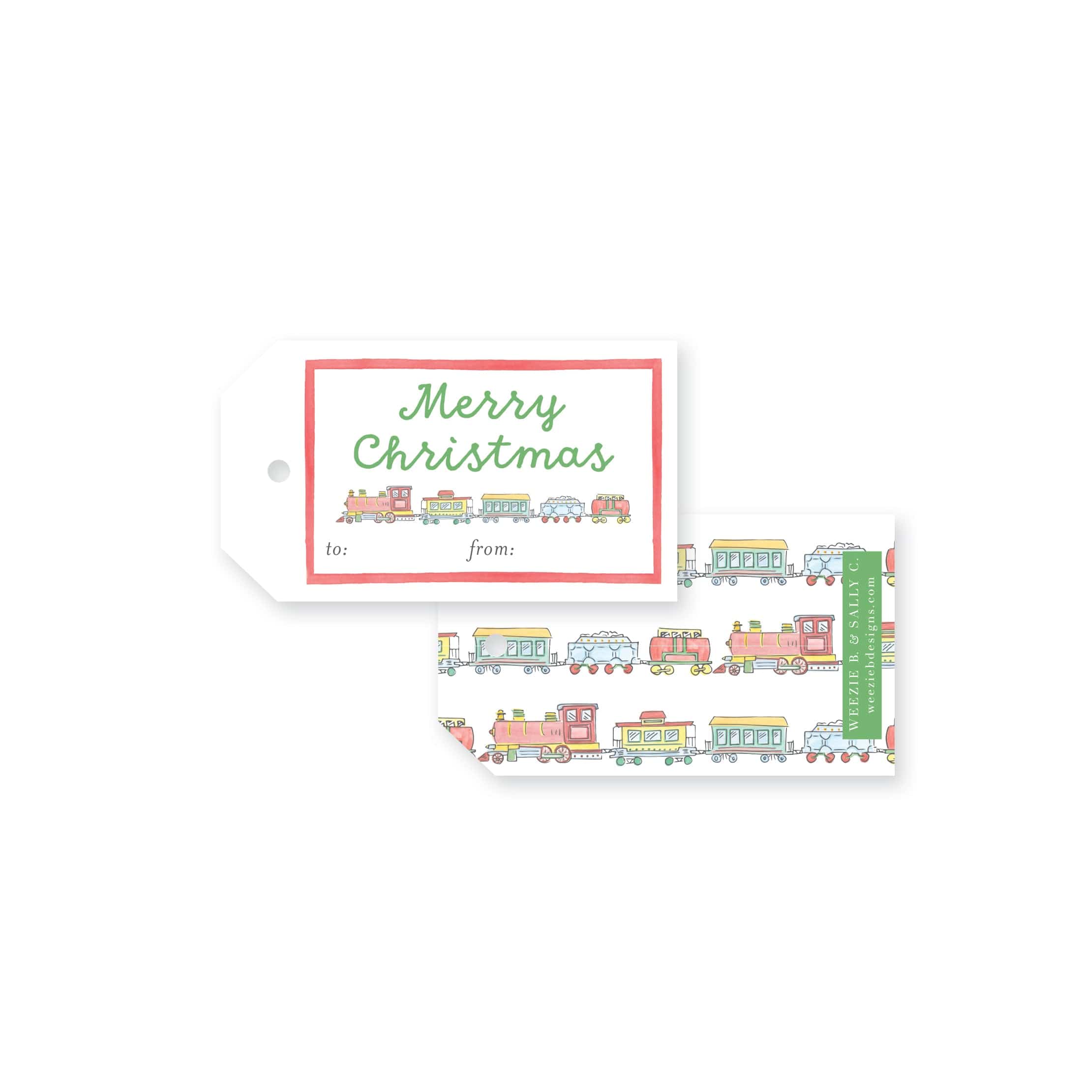 Holiday Express Christmas Tag – Miss Magee